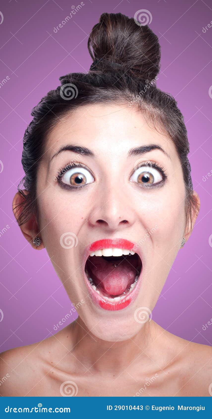 Puppet Screaming Girl Big Head Stock Photos - Free & Royalty-Free Stock ...