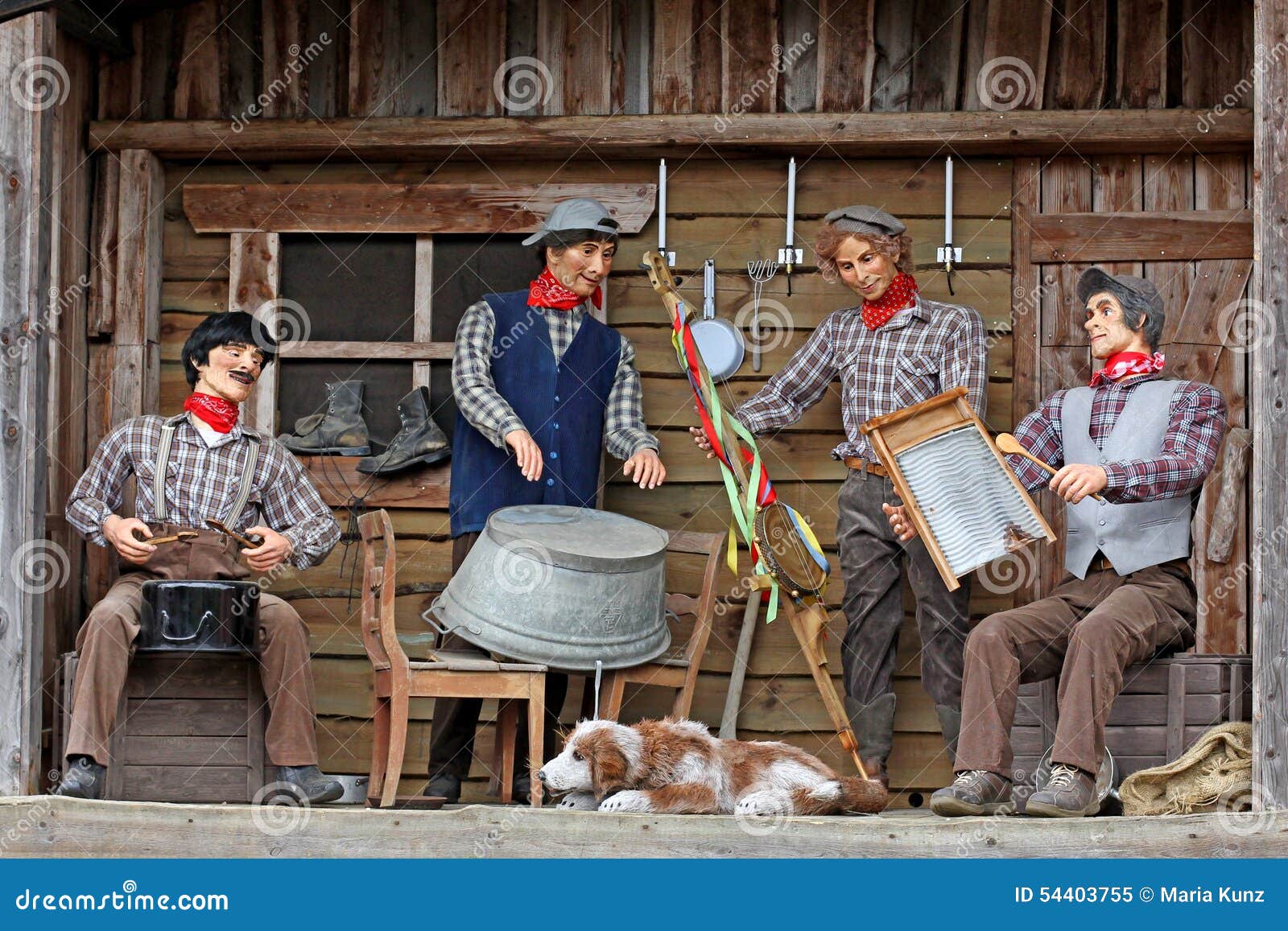 Puppet show stock image. Image of knight, clown, nostalgia - 54403755