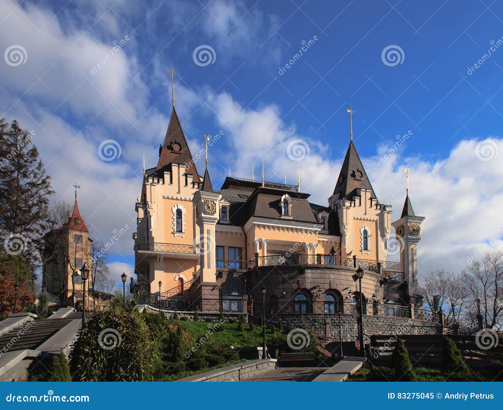 Puppet show stock image. Image of puppet, ukraine, clock - 83275045