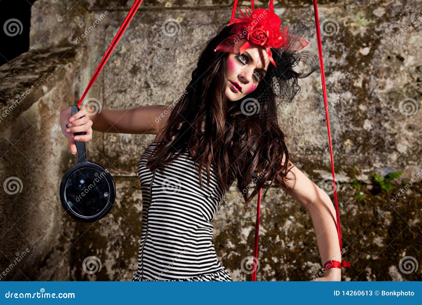 Puppet on a string stock image. Image of figurine, constrained - 14260613