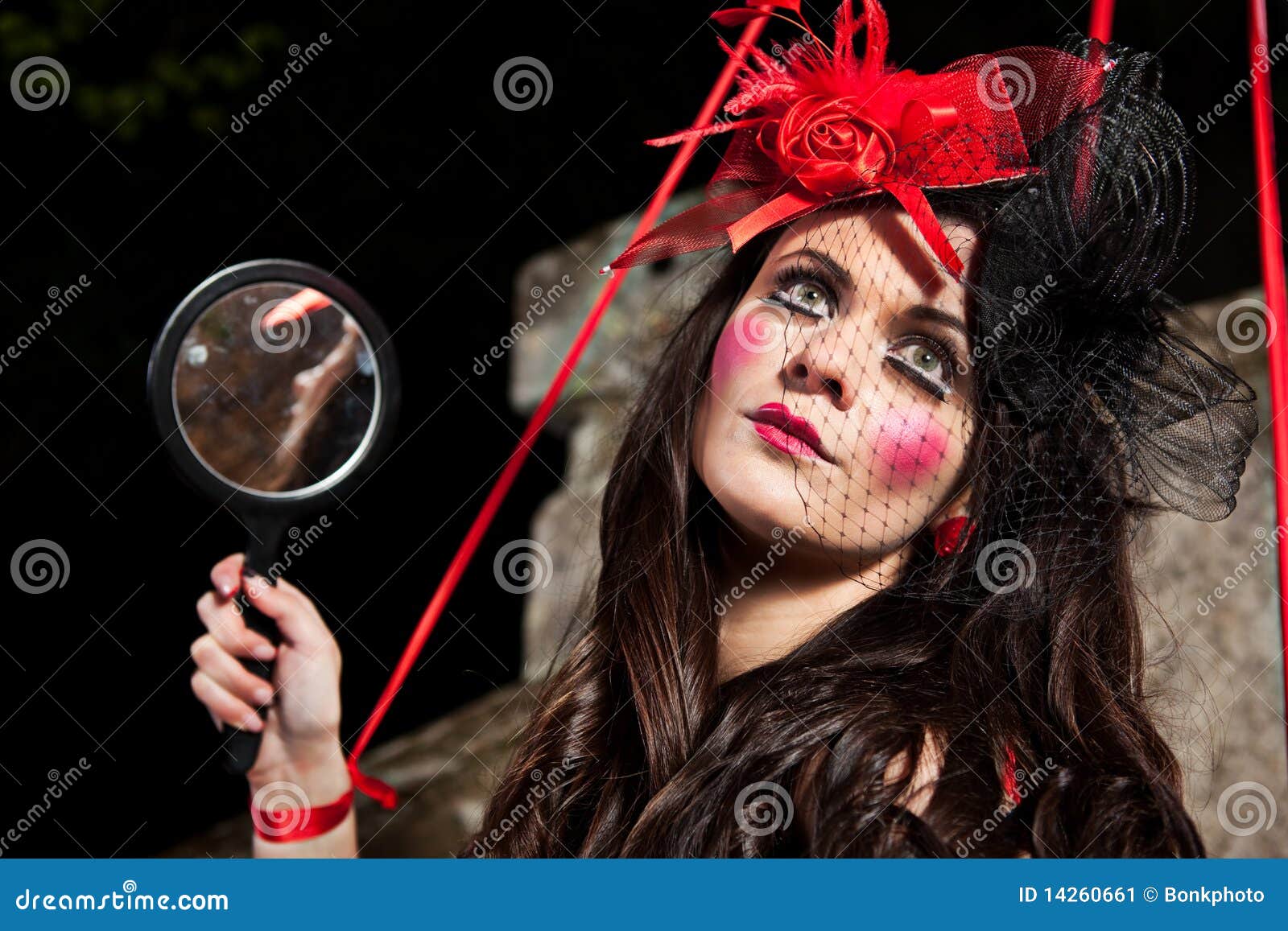 Puppet on a string stock image. Image of marionette, dress - 14260661