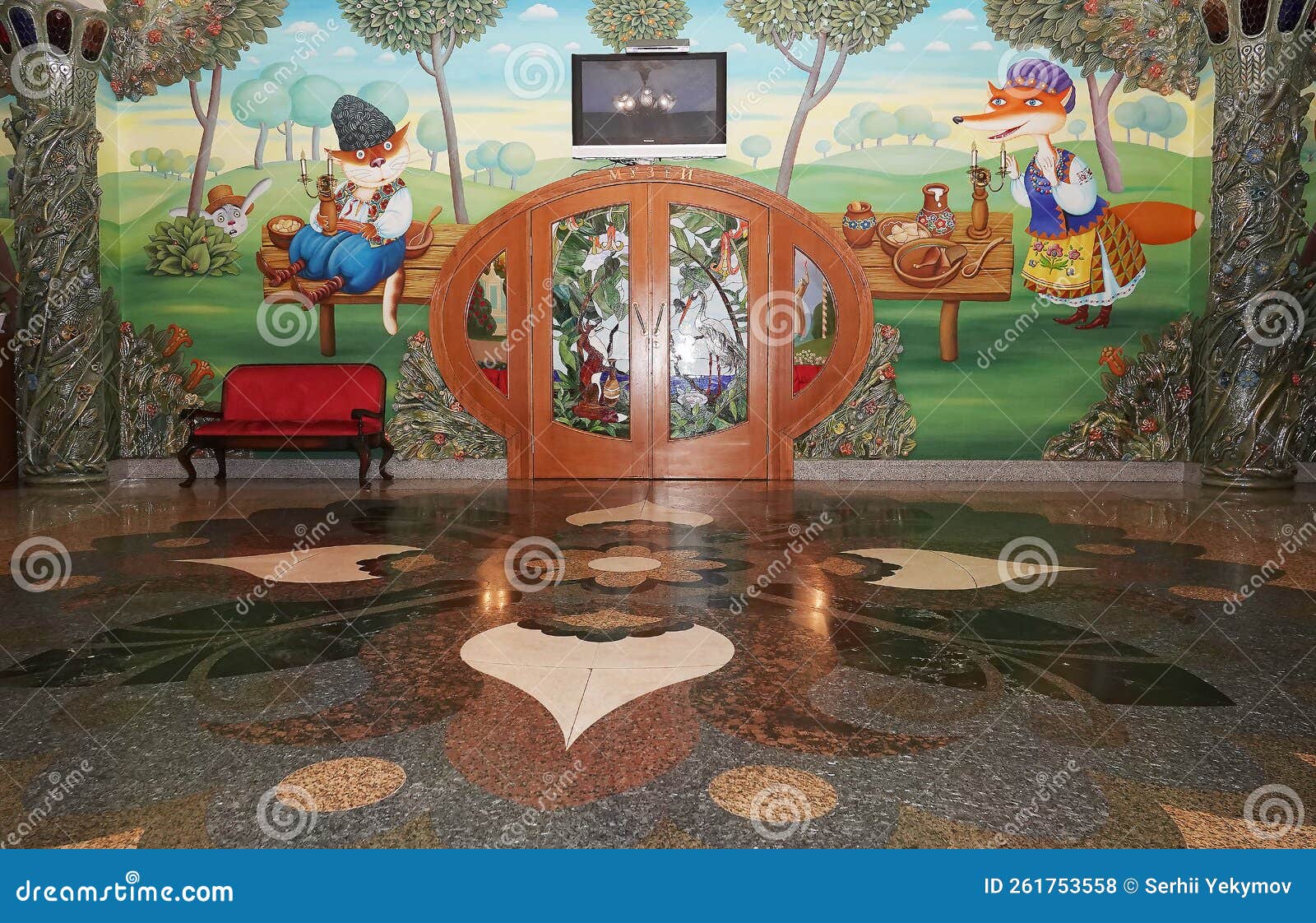Puppet Theater Interior Inside Editorial Stock Photo - Image of city ...