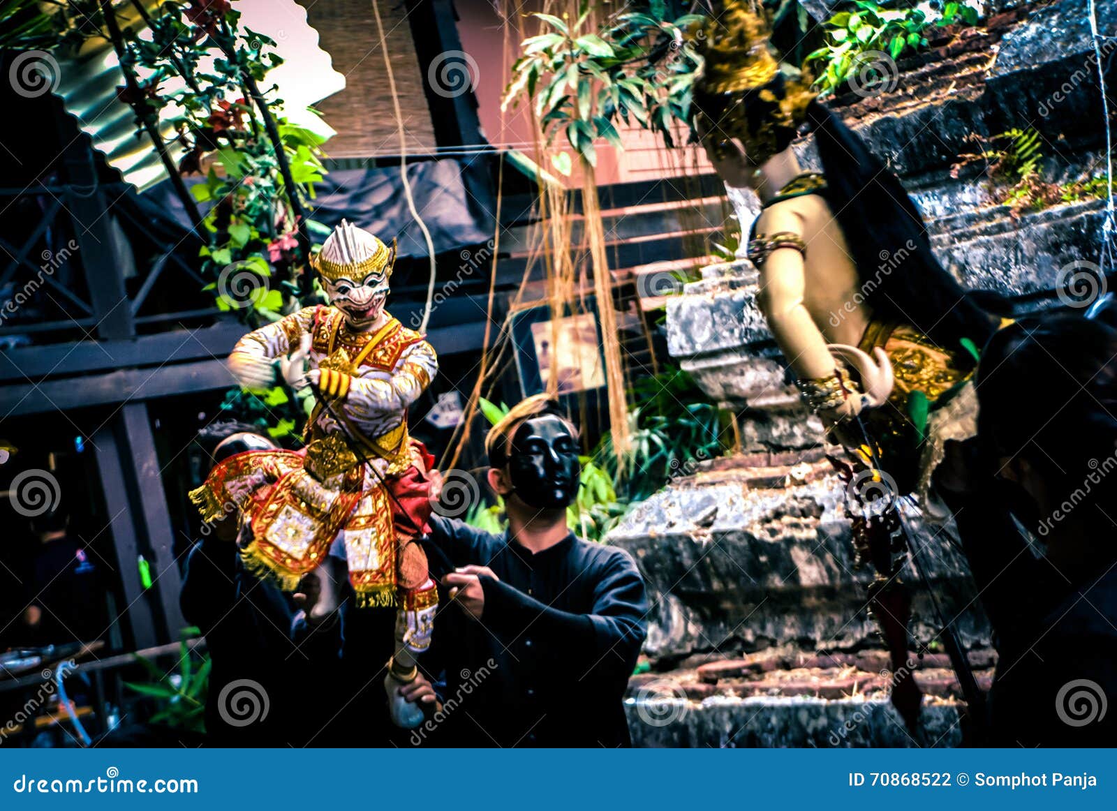 Puppet theater editorial photography. Image of theater - 70868522