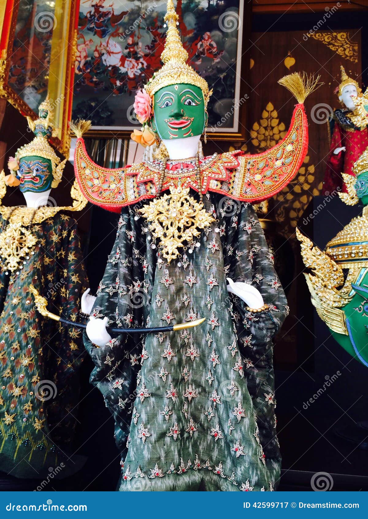 Puppet stock image. Image of puppet, thailand, tredition - 42599717