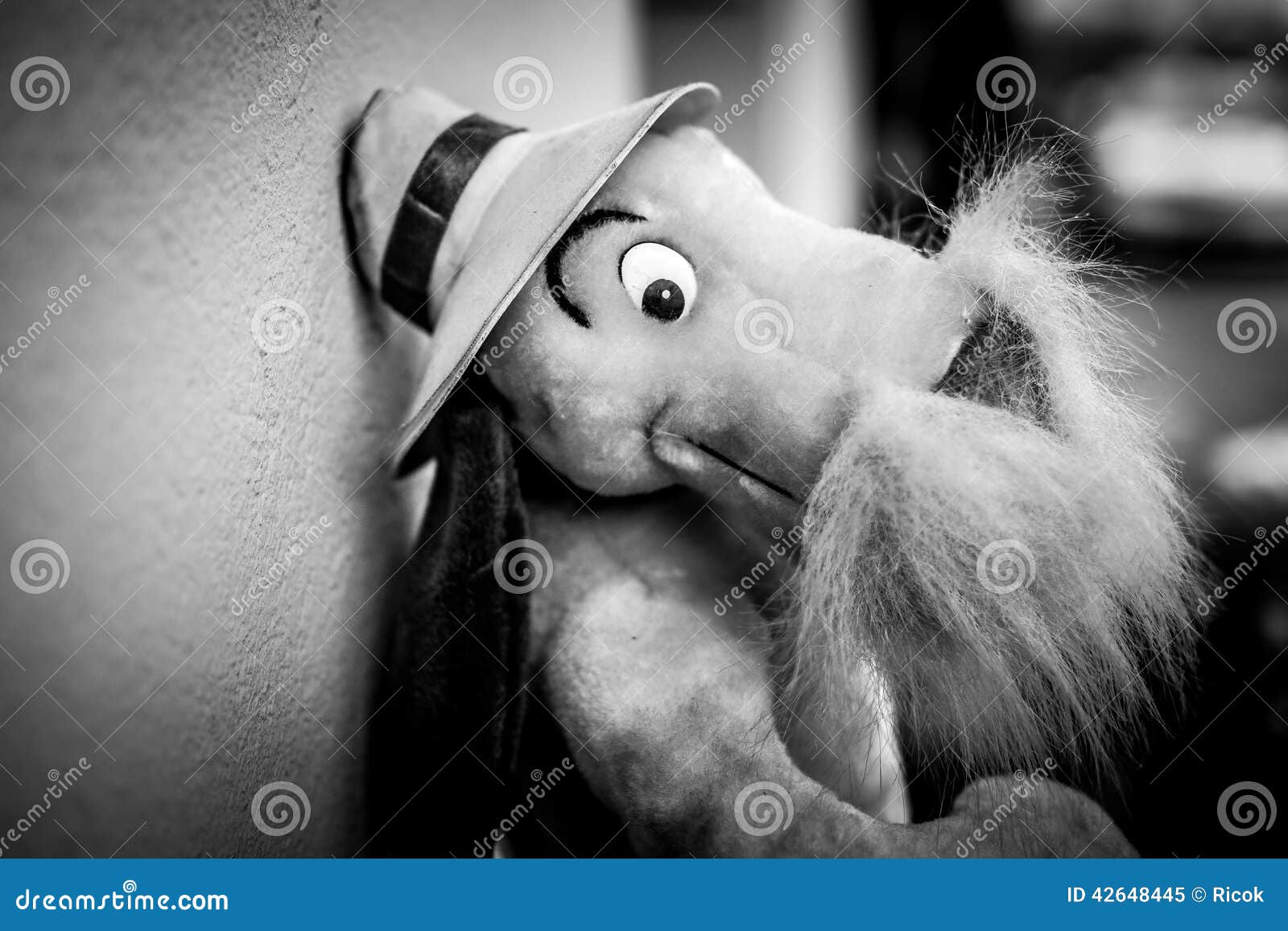 Puppet stock image. Image of eyes, wall, ornamentation - 42648445