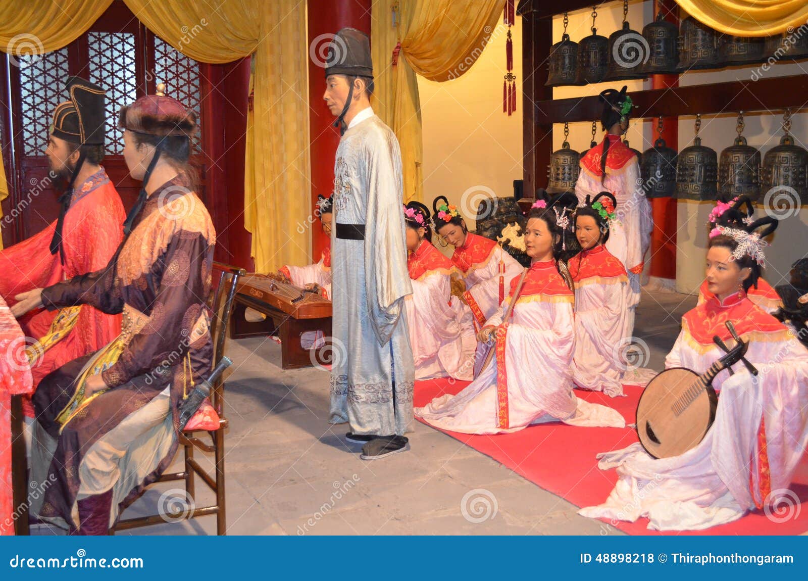 Puppet wax museum editorial stock photo. Image of china - 48898218