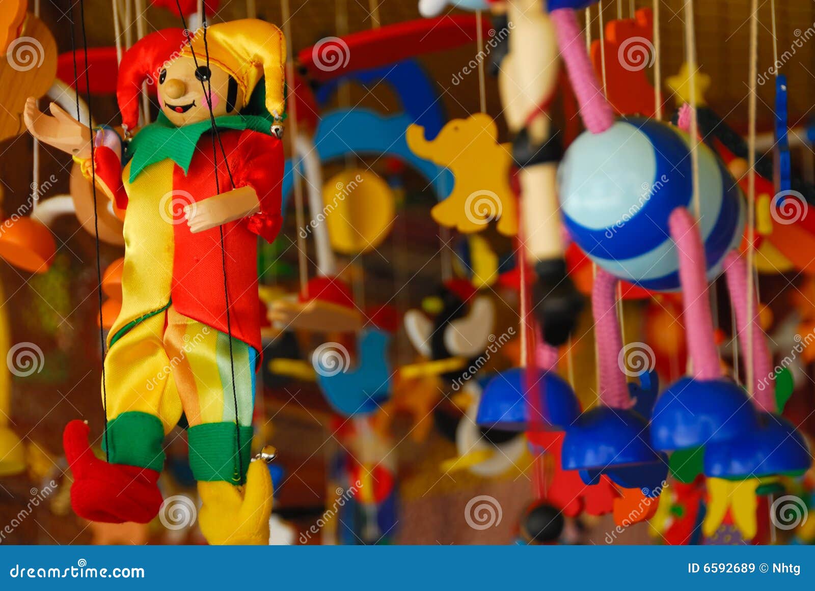 Puppets stock image. Image of smile, toys, colors, hang - 6592689