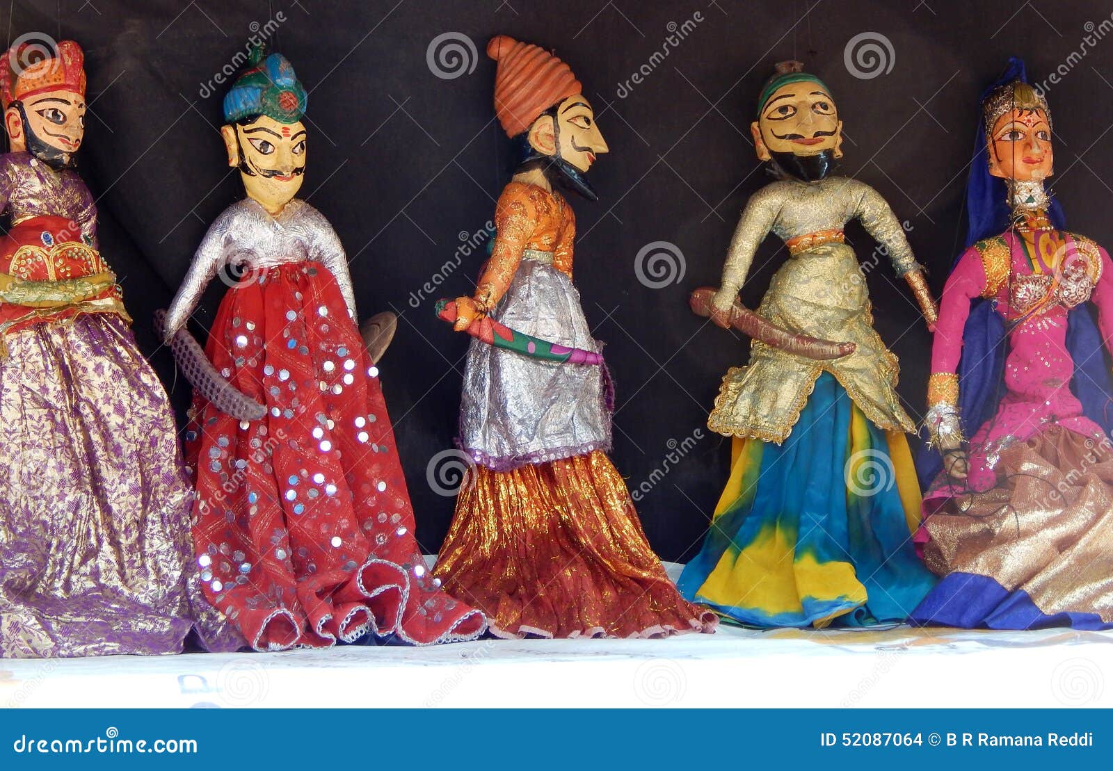 Puppets stock photo. Image of color, entertainment, happy - 52087064