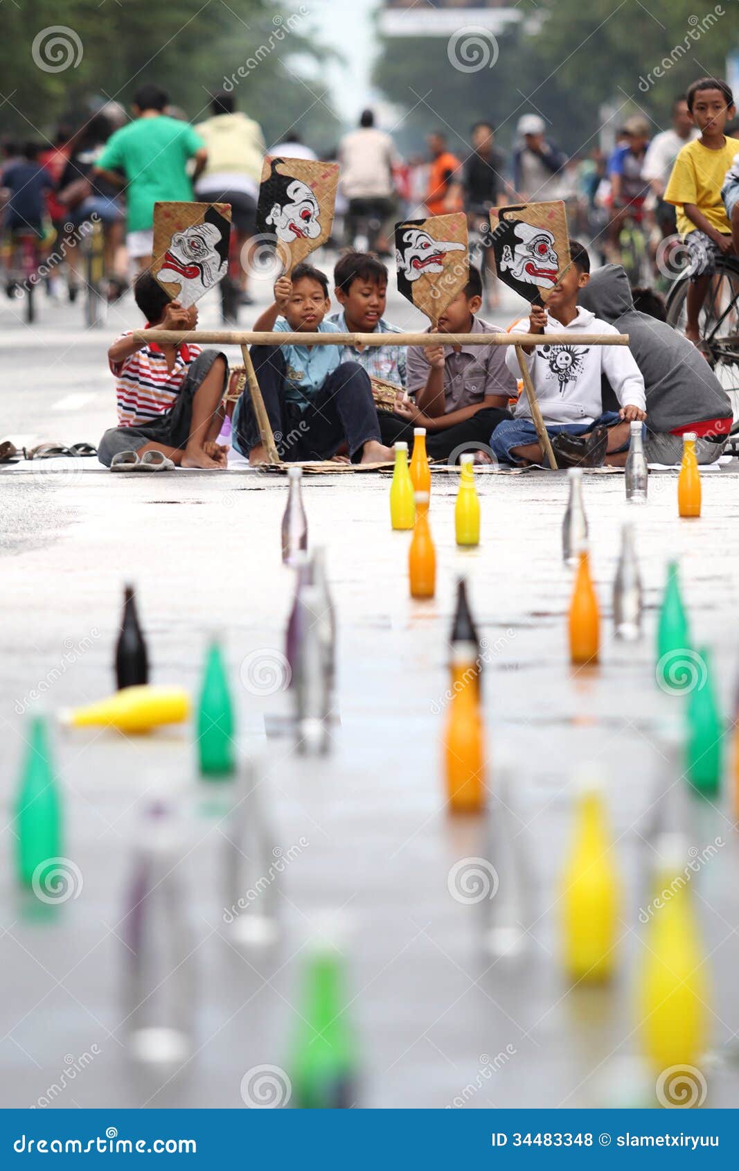 Puppets kepet editorial stock photo. Image of recreation - 34483348