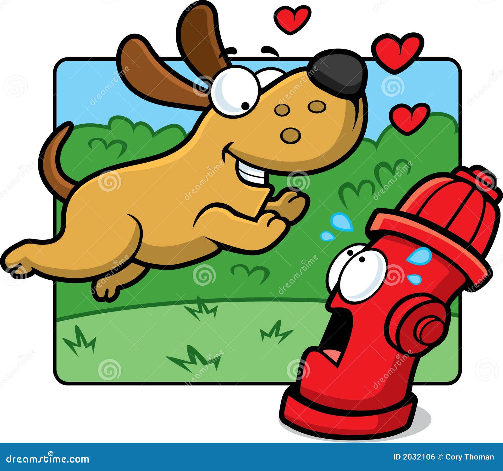 Puppy Love stock vector. Illustration of animal, love - 2032106