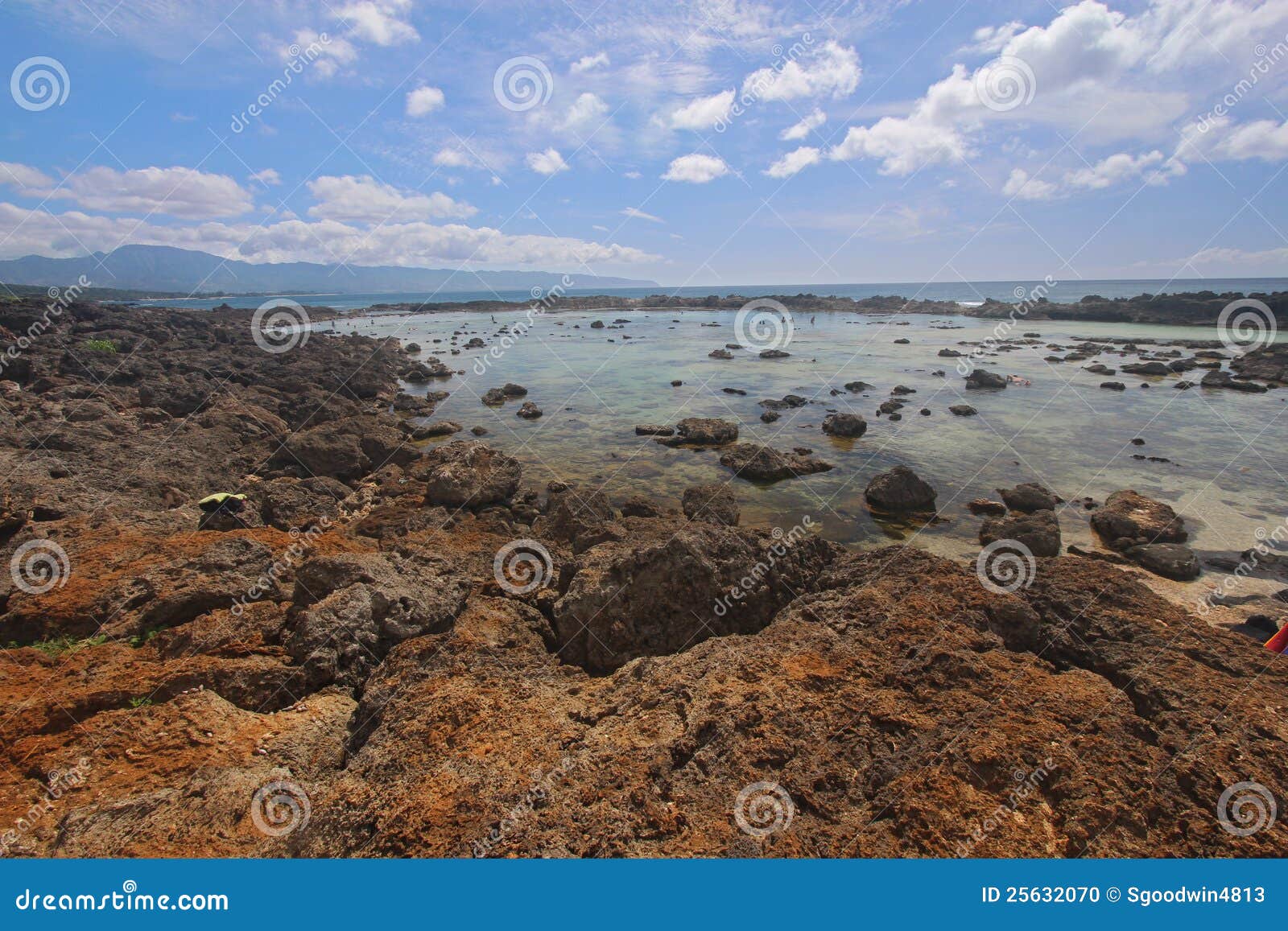 Pupukea Tide Pools on the North Shore of Oahu Stock Photo - Image of ...