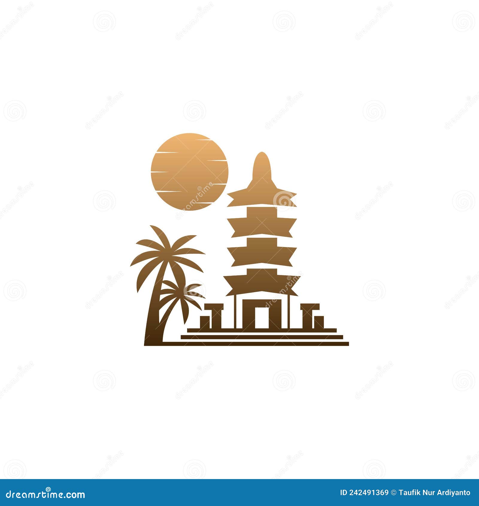 Pura Icon Logo Design Illustration Template Stock Vector - Illustration ...
