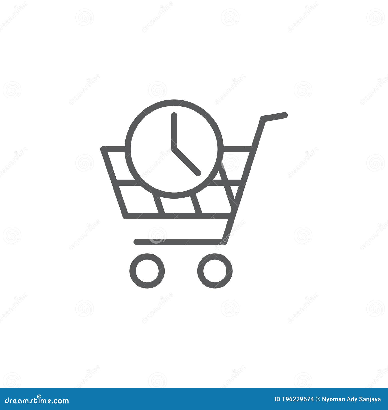 Purchase History Vector Icon Symbol Isolated on White Background Stock ...