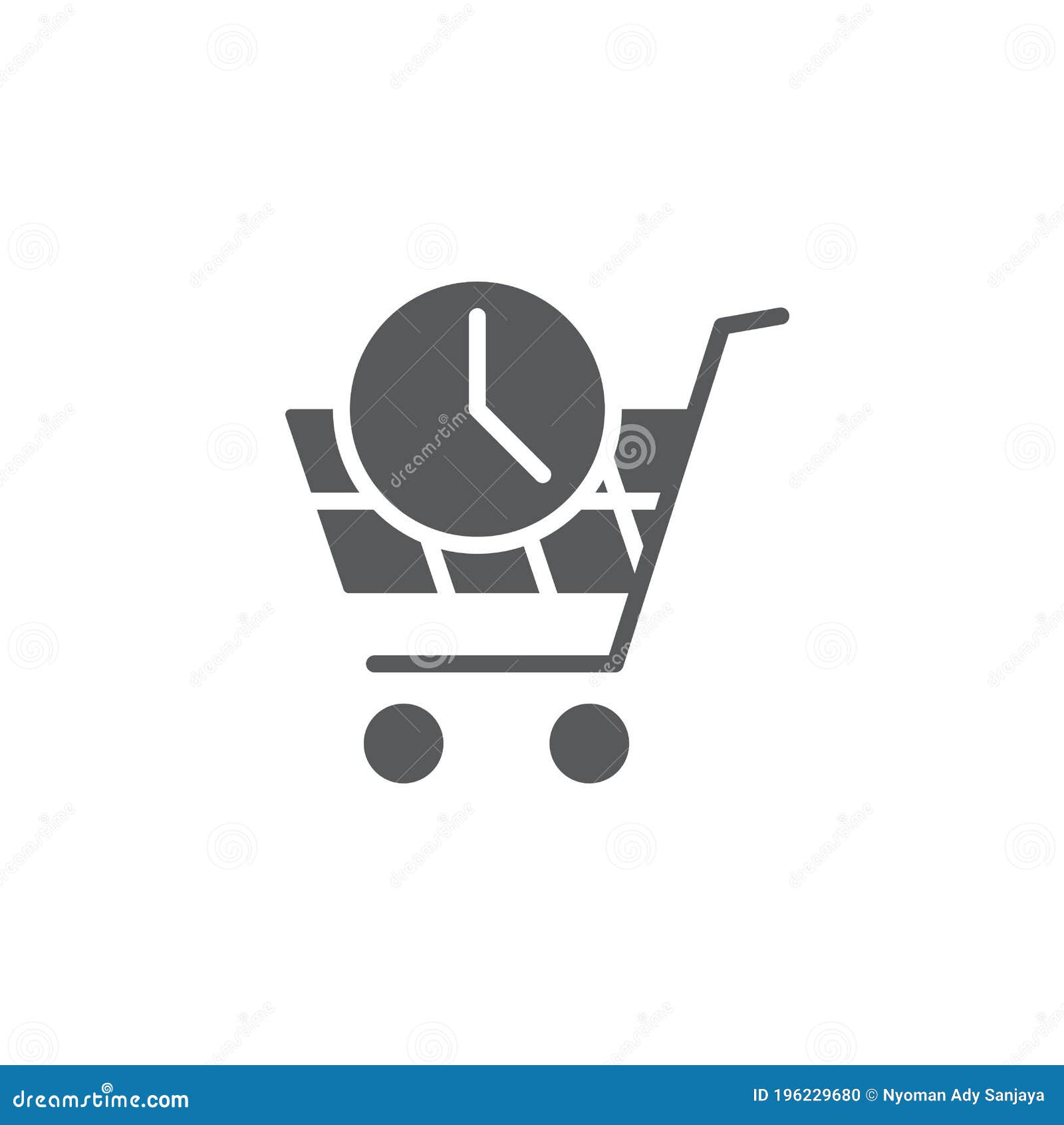 Purchase History Vector Icon Symbol Isolated on White Background Stock ...