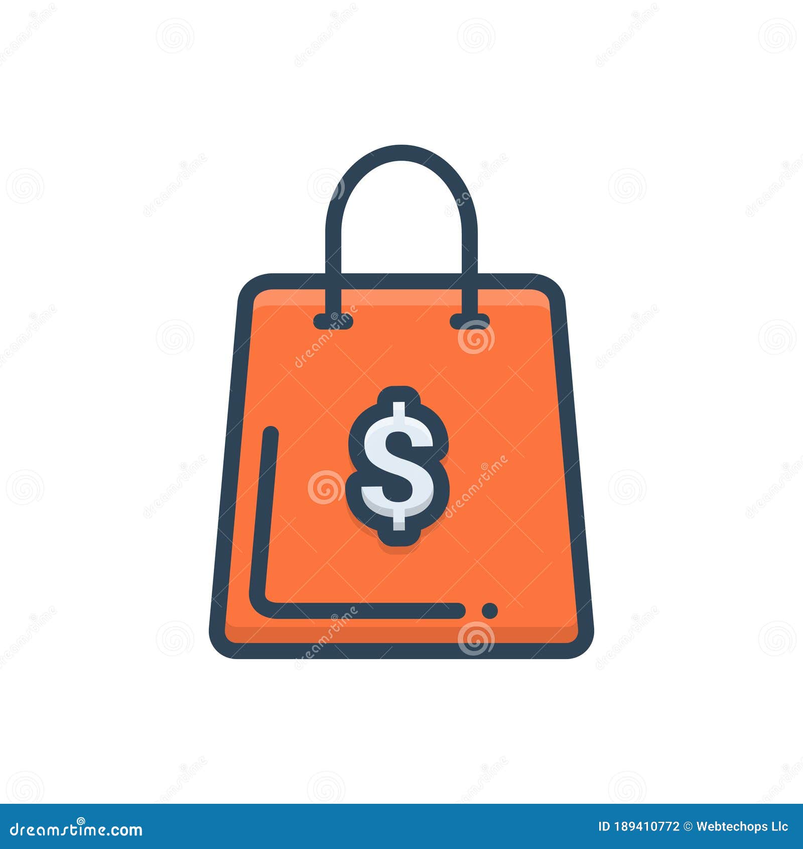Color Illustration Icon for Purchase, Shopping and Purchase Stock ...