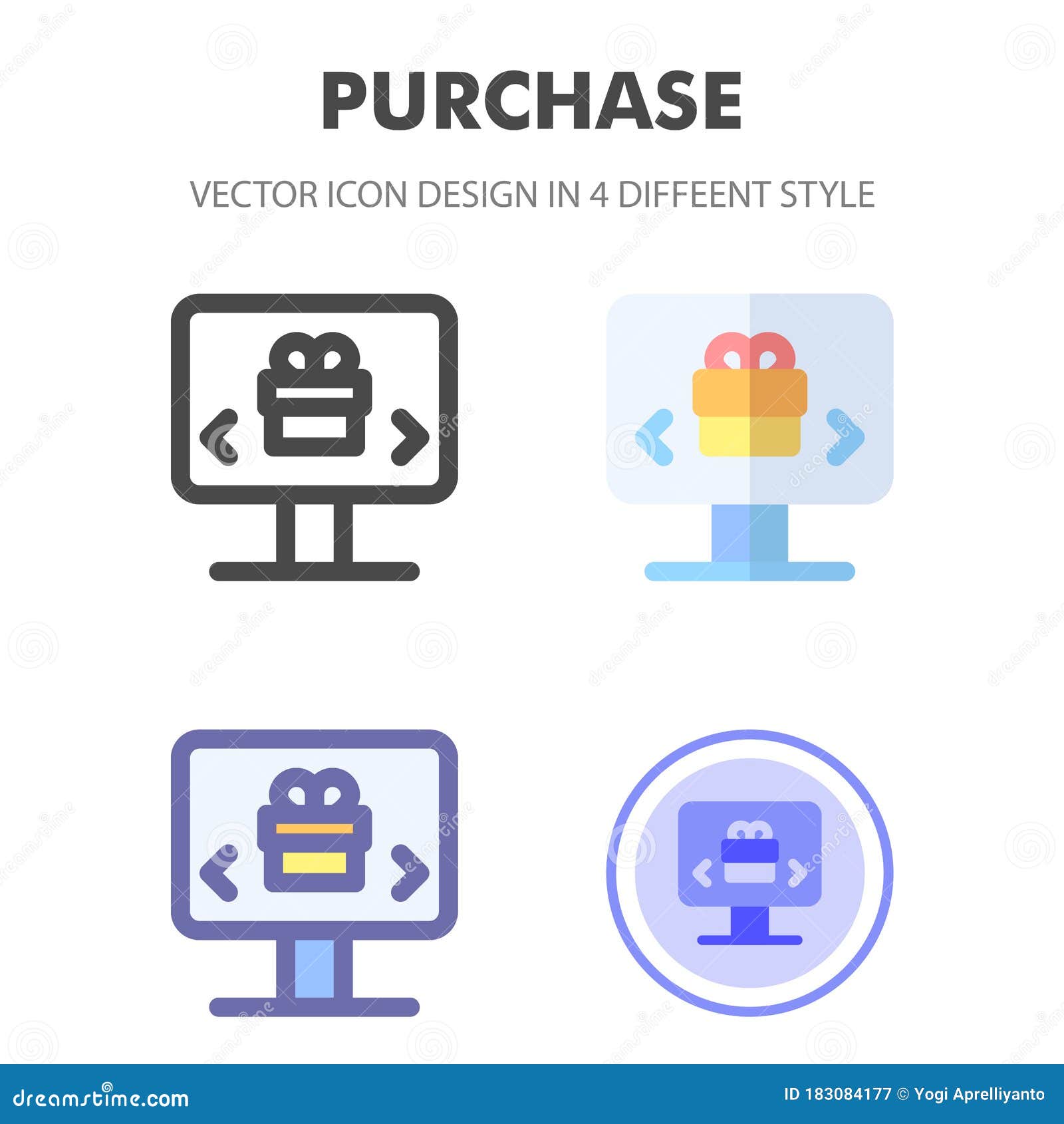 Purchase Icon Design in 4 Different Style. Icon Design for Your Web ...