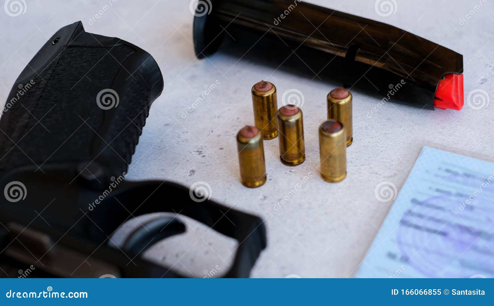 Purchased Weapons and Ammunition, Documents. Purchase of 9mm Barrel ...