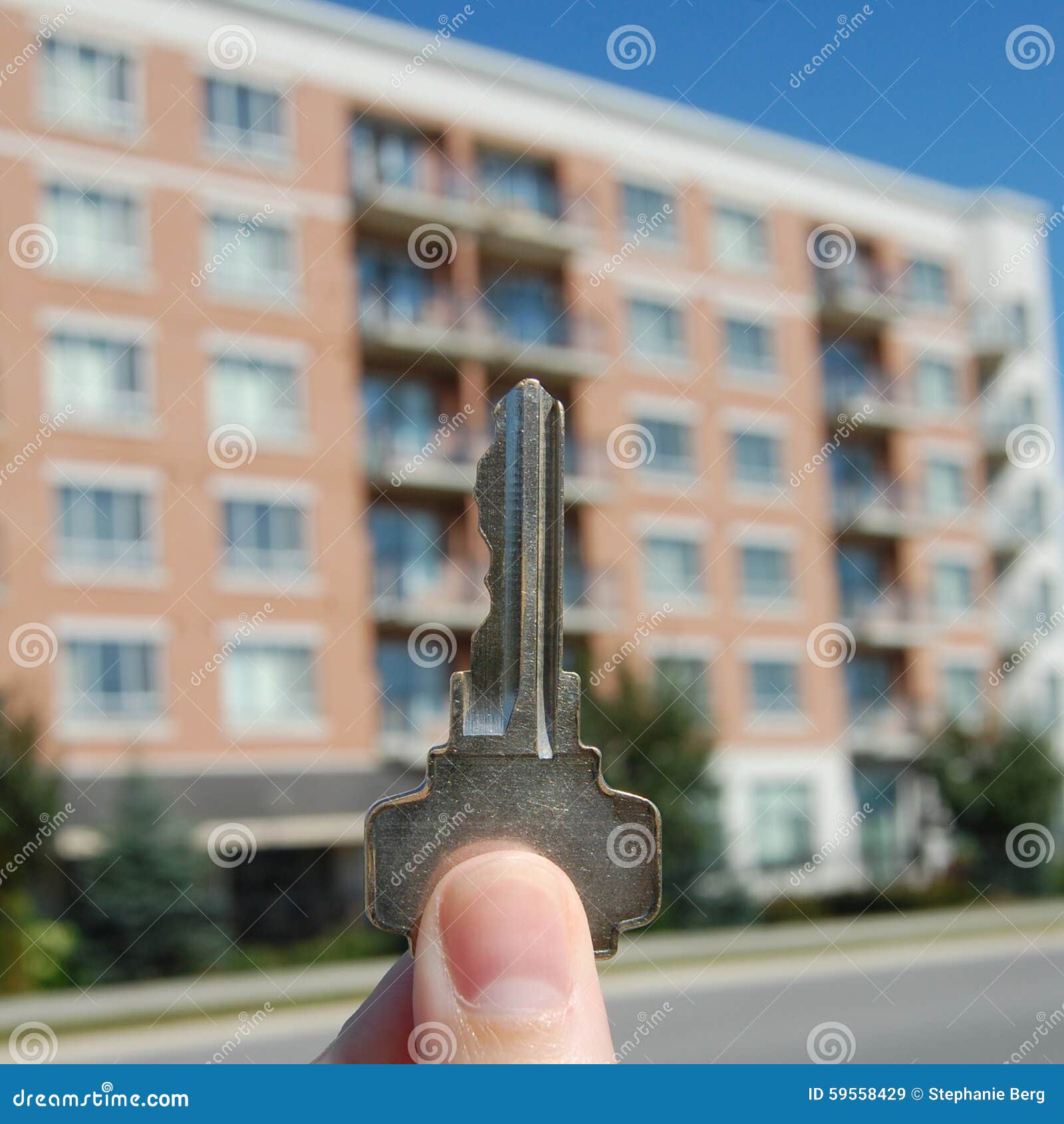 Purchasing an Apartment stock image. Image of landloard - 59558429