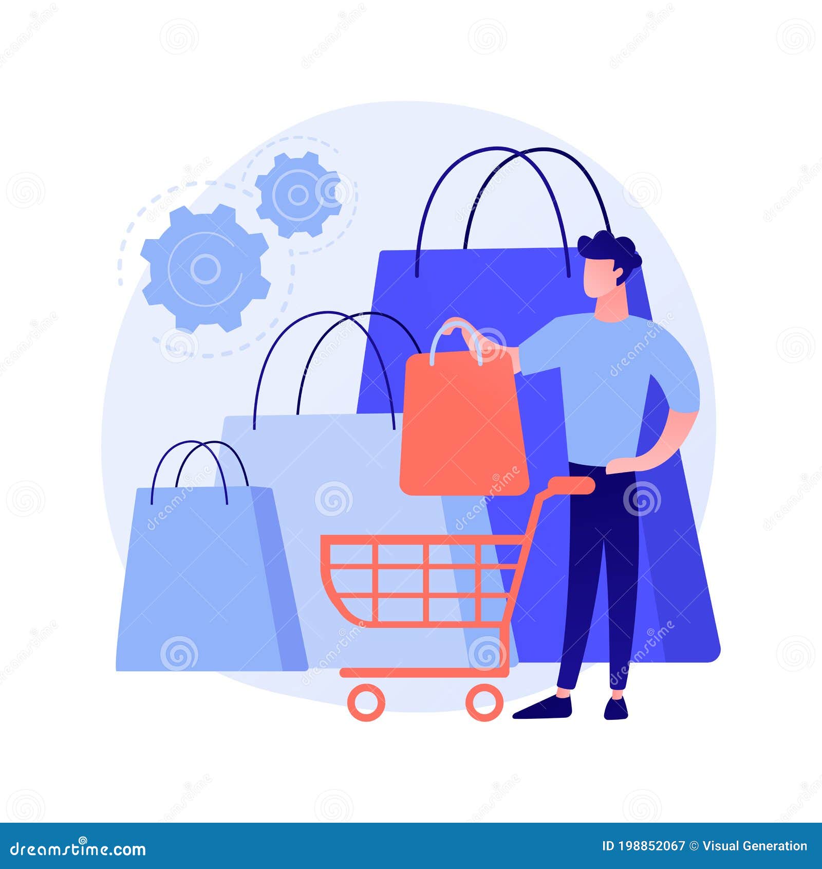 Purchasing Habits Abstract Concept Vector Illustration. Stock Vector ... Purchasing Habits Abstract Concept Vector Illustration. Stock Vector ...