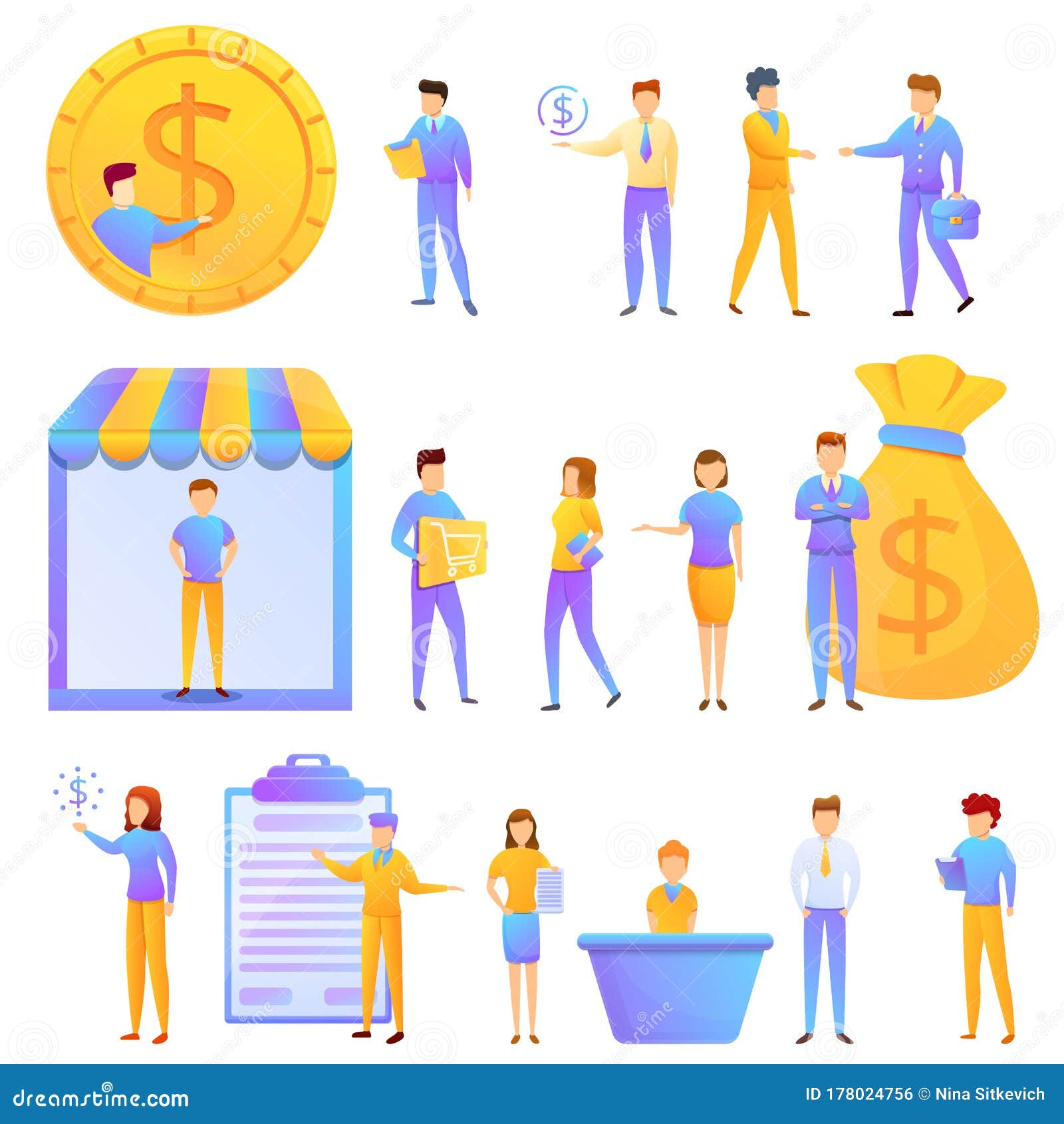 Purchasing Agent Clipart