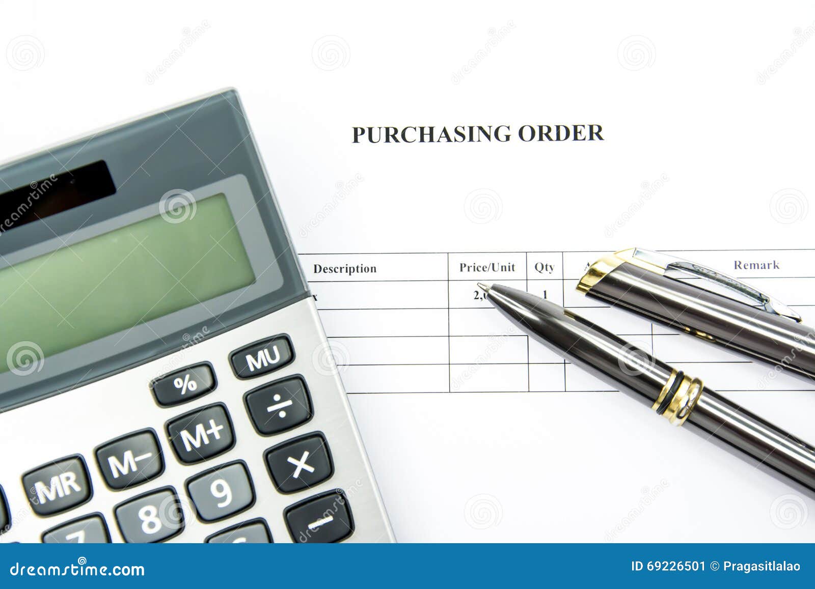 Purchasing Order Sign Background Stock Image - Image of book, money ...