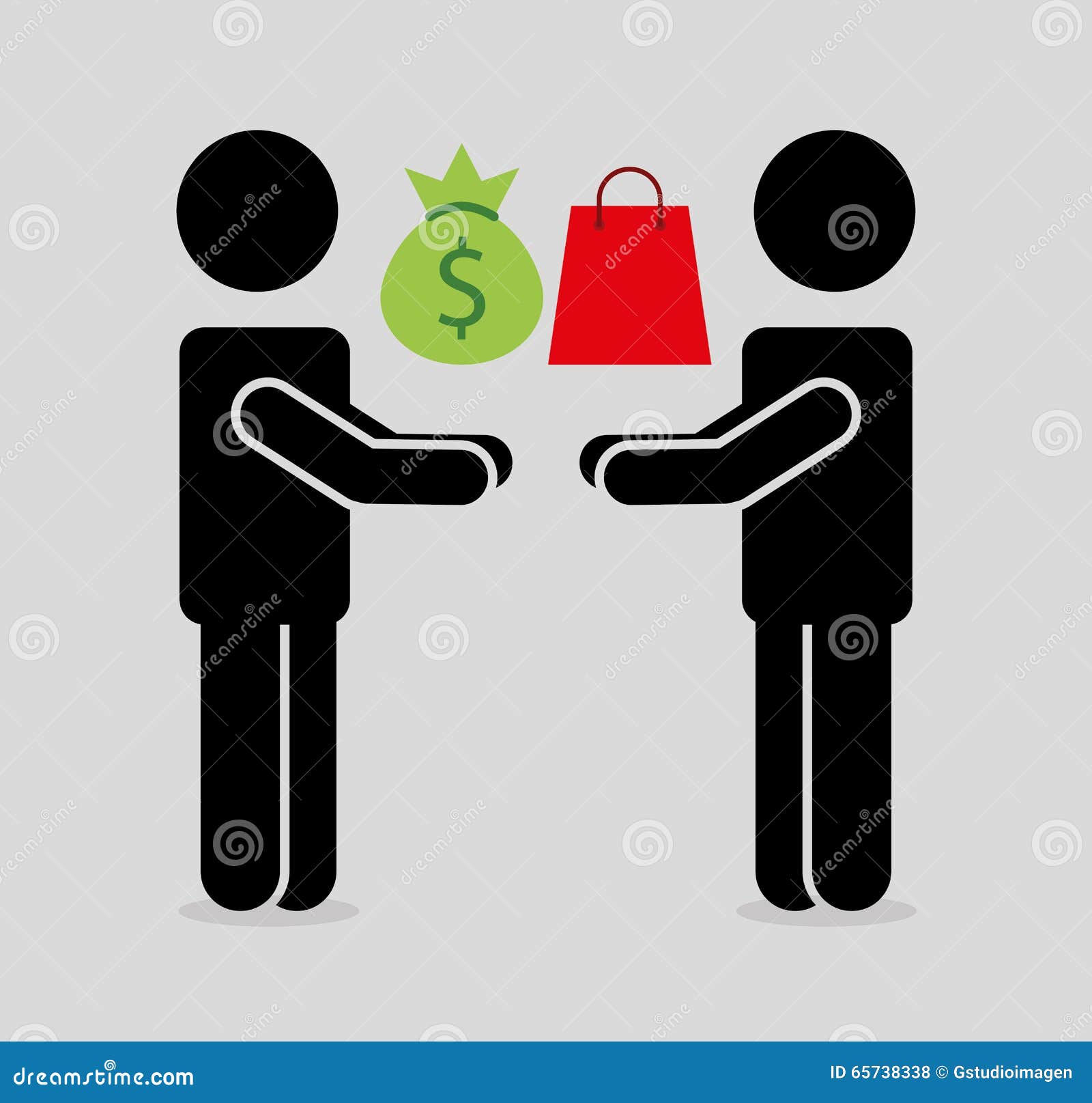 Purchasing payment design stock illustration. Illustration of retail ...