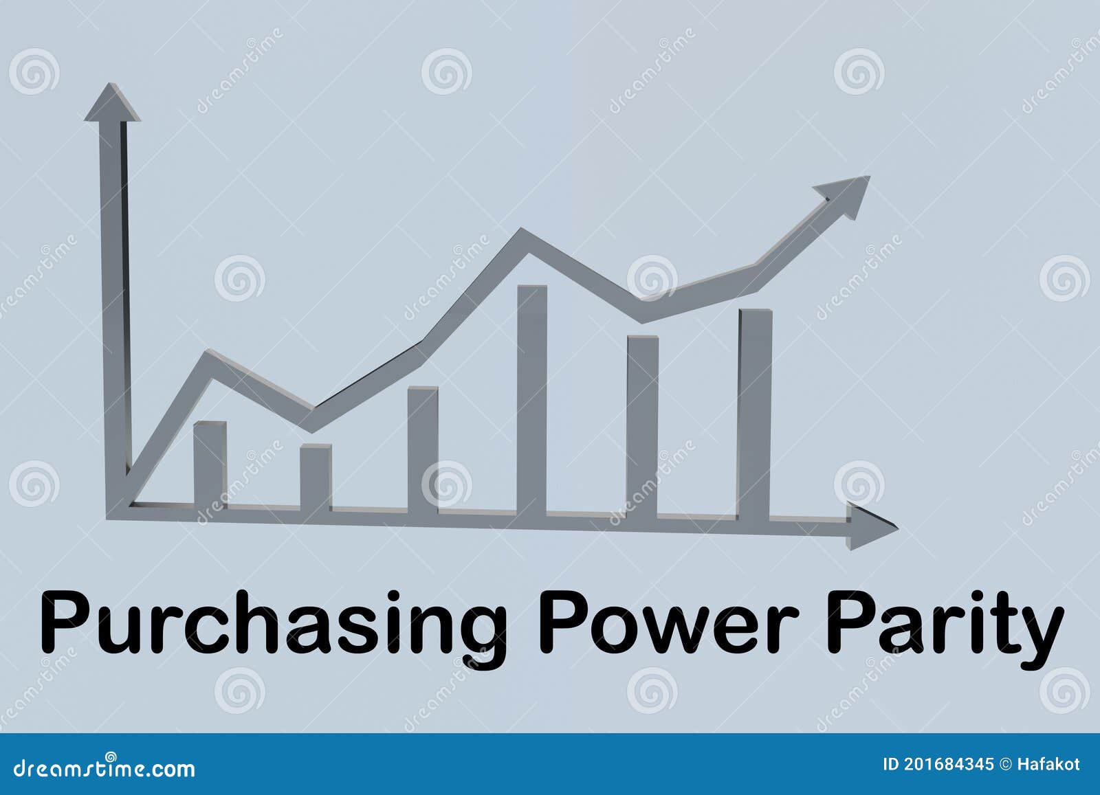 Purchasing Power Parity Concept Stock Illustration - Illustration of ...
