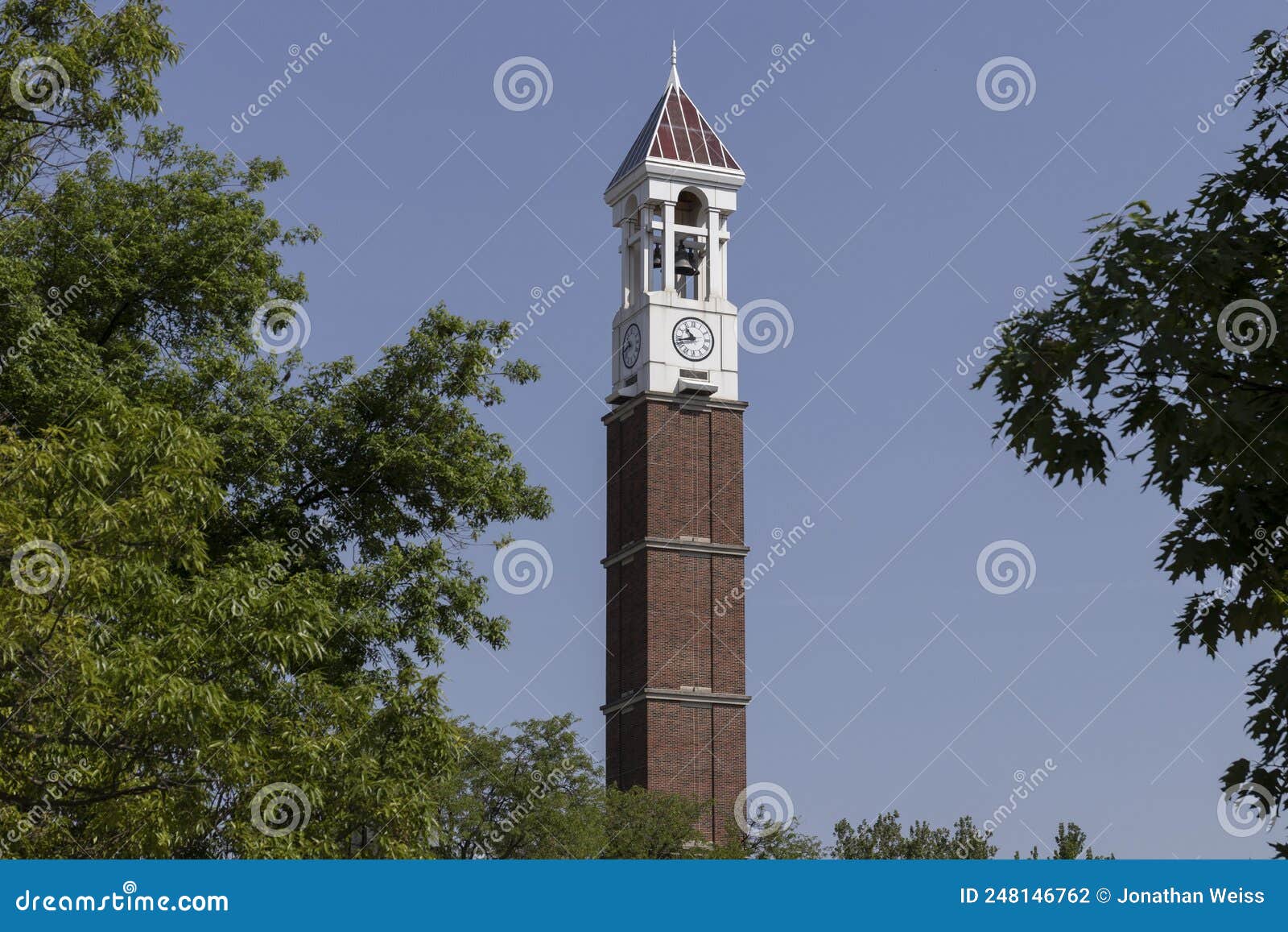 Purdue Bell Tower. the Current Bell Tower Was Constructed in 1995 on ...