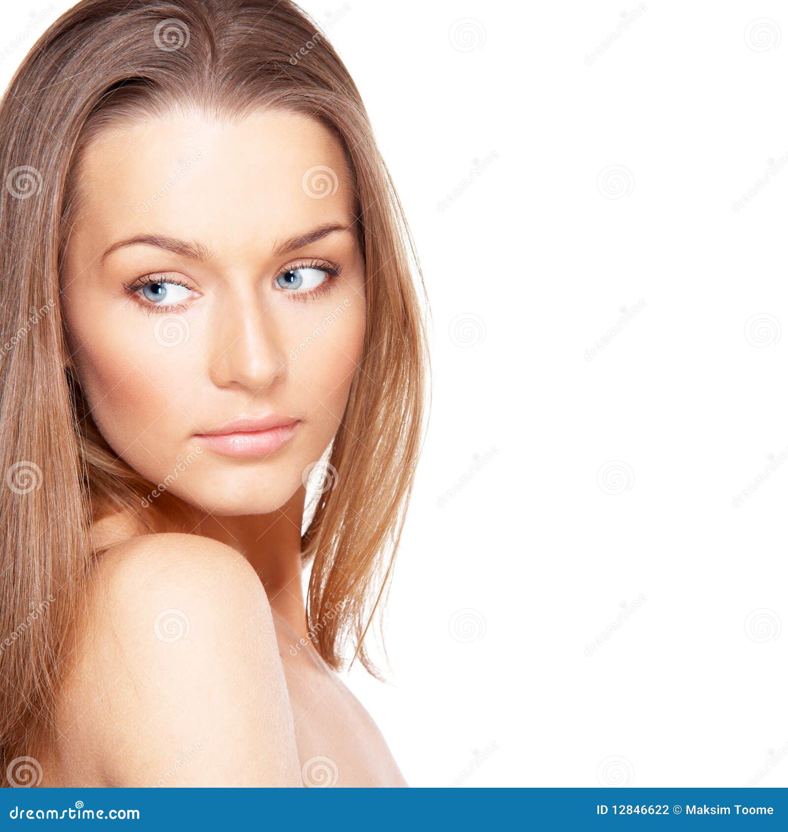 Pure beauty stock photo. Image of beauty, clean, face - 12846622