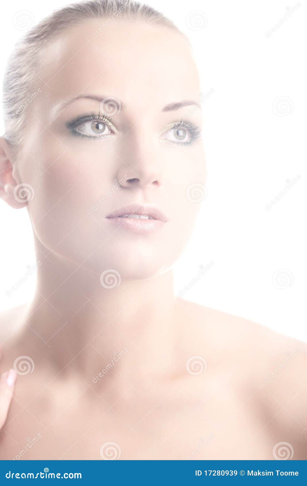 Pure beauty stock image. Image of glamour, look, eyes - 17280939