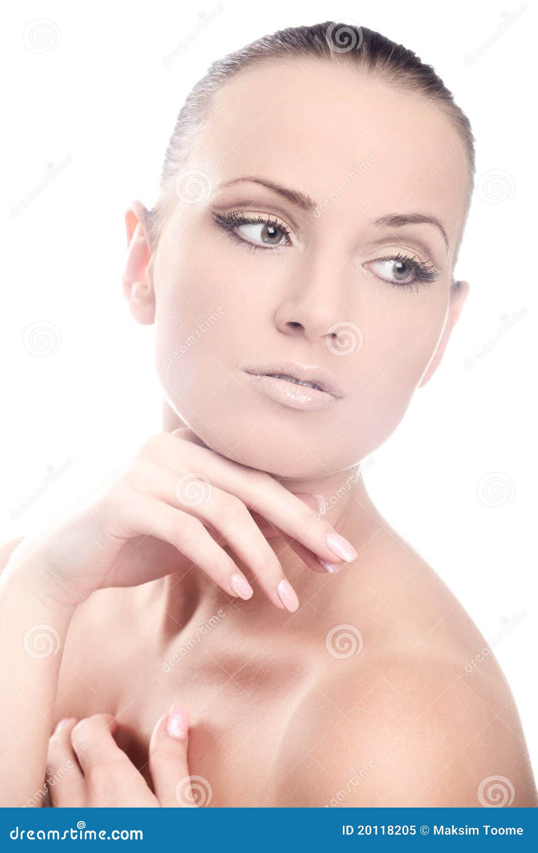 Pure beauty stock image. Image of adult, cosmetics, girl - 20118205