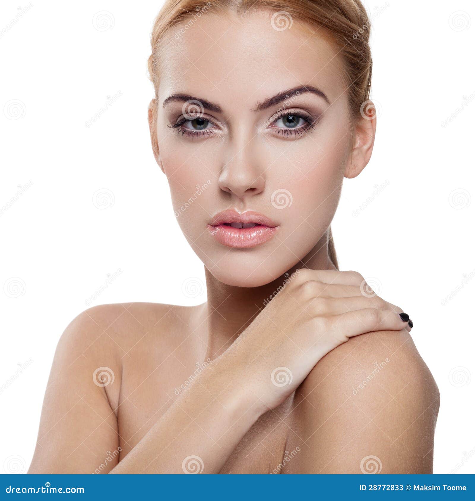 Pure beauty stock image. Image of blond, fashion, healthy - 28772833