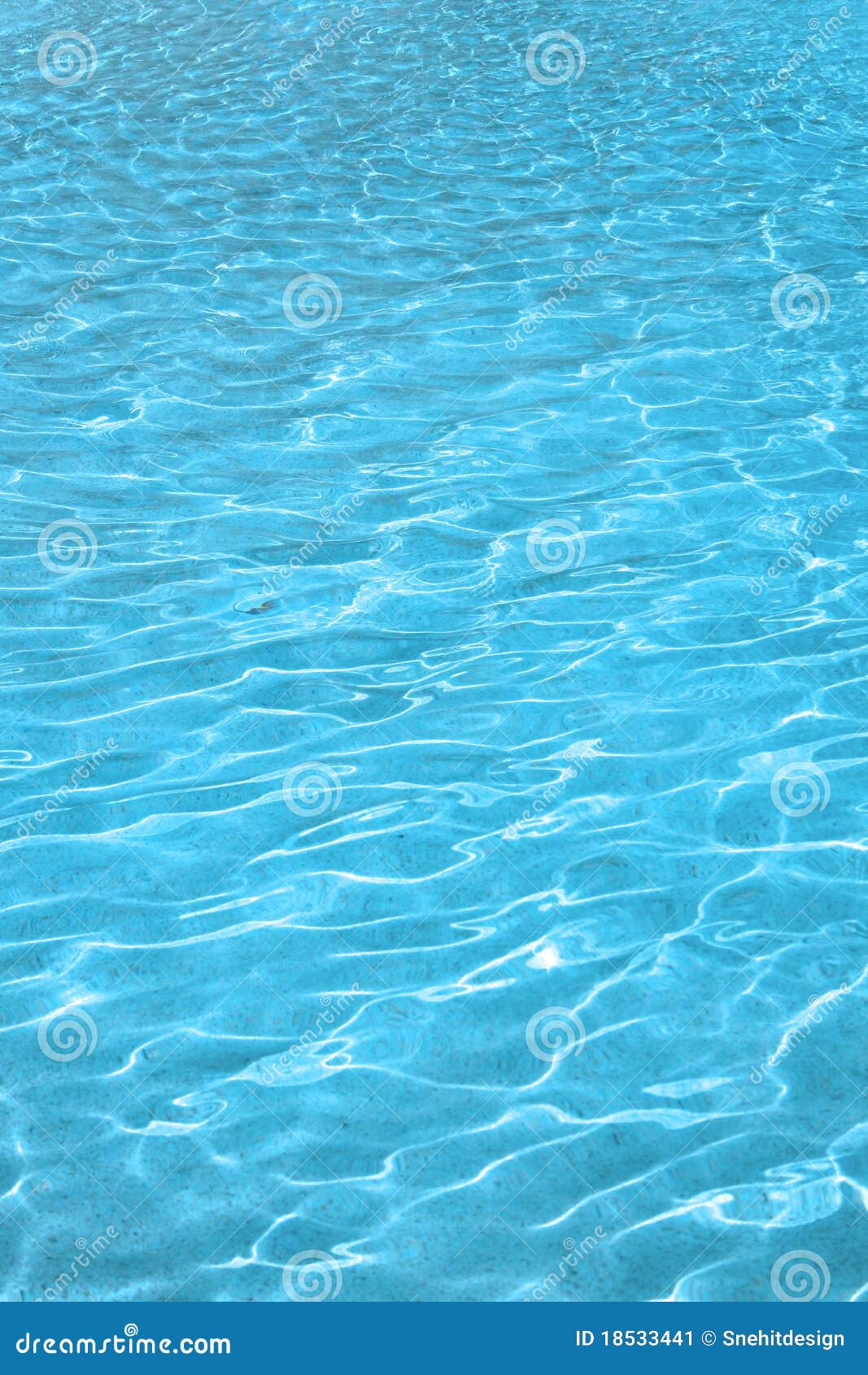Pure blue water background stock image. Image of ripple - 18533441