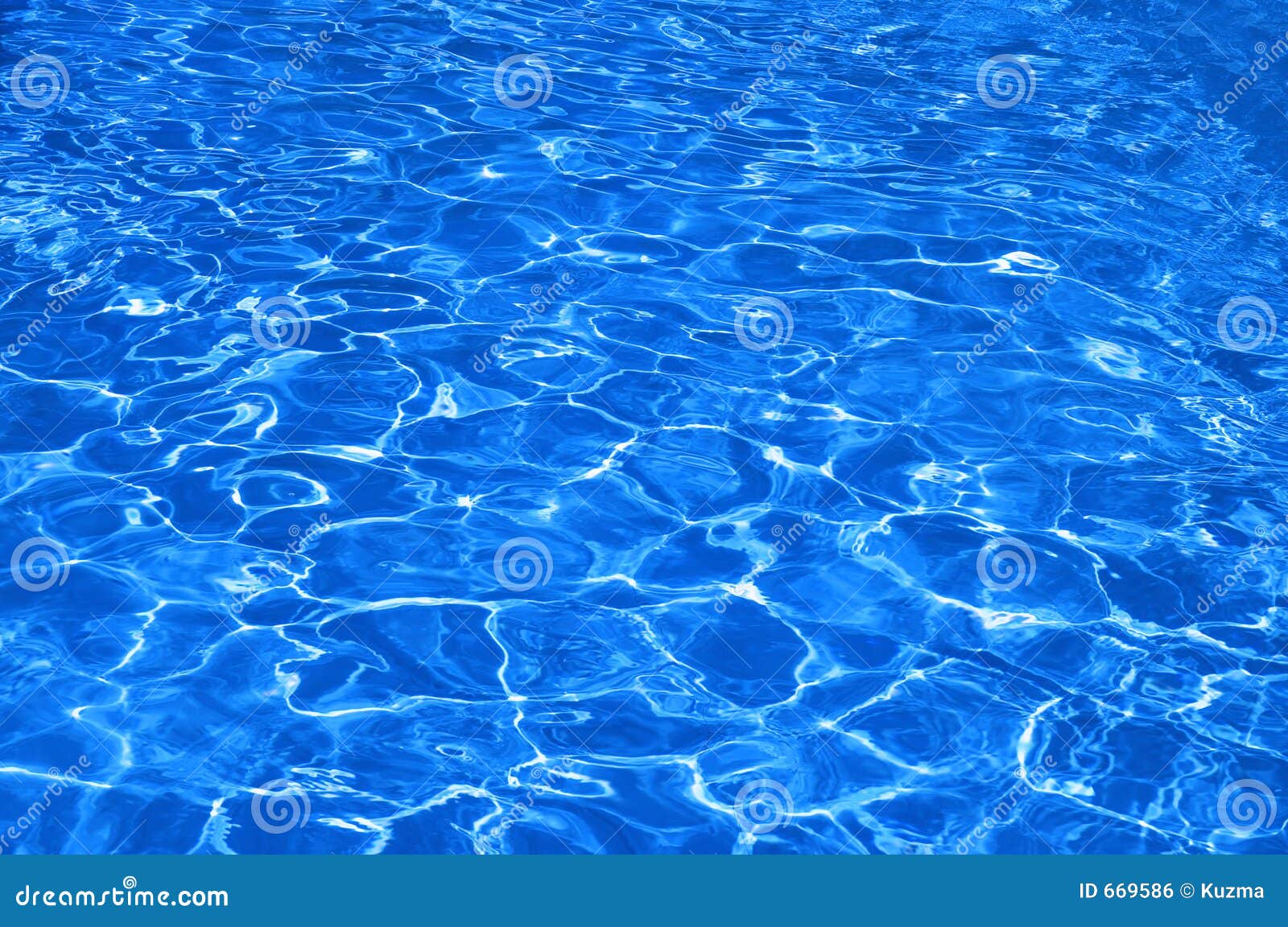 Pure blue water in pool stock photo. Image of summer, swiming - 669586