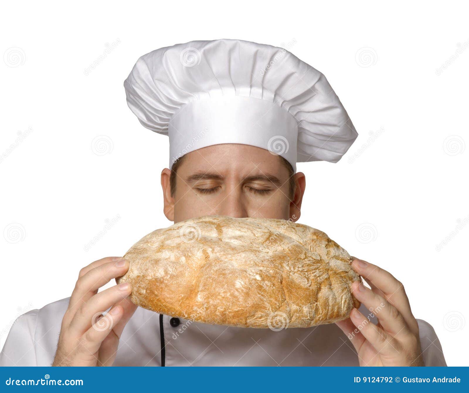 Pure bread. stock photo. Image of kitchen, smeling, showing - 9124792