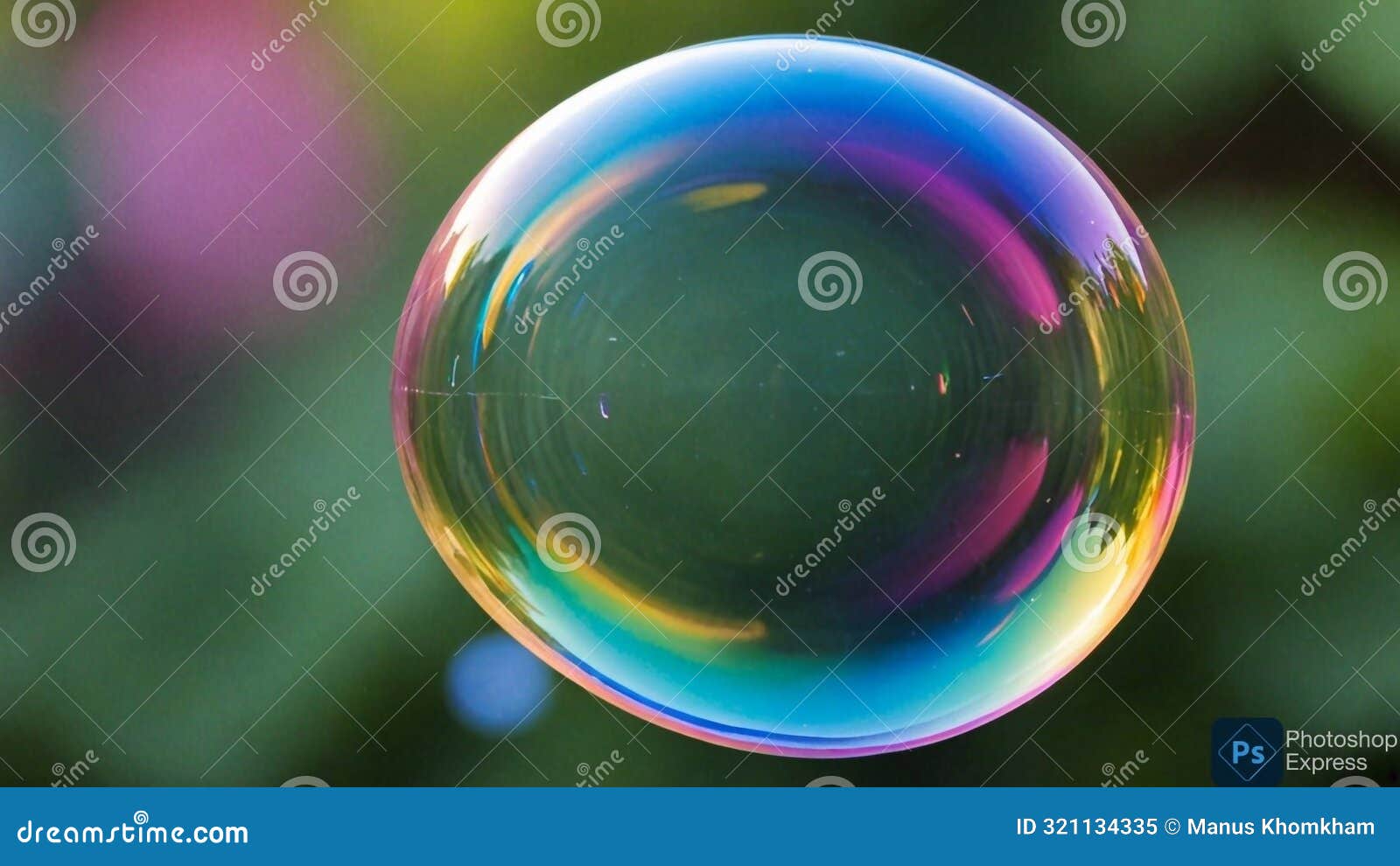 Pure Bubble Background Generate Ai Stock Illustration - Illustration of ...