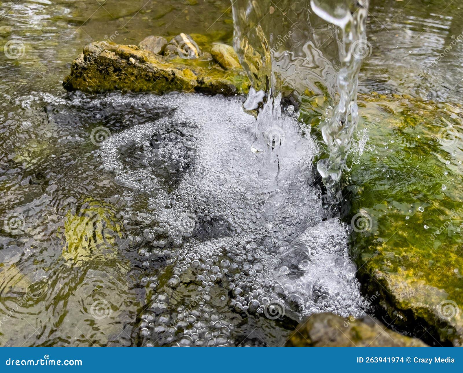 Pure, Clean and Drinkable Cold Water Stock Photo - Image of natural ...