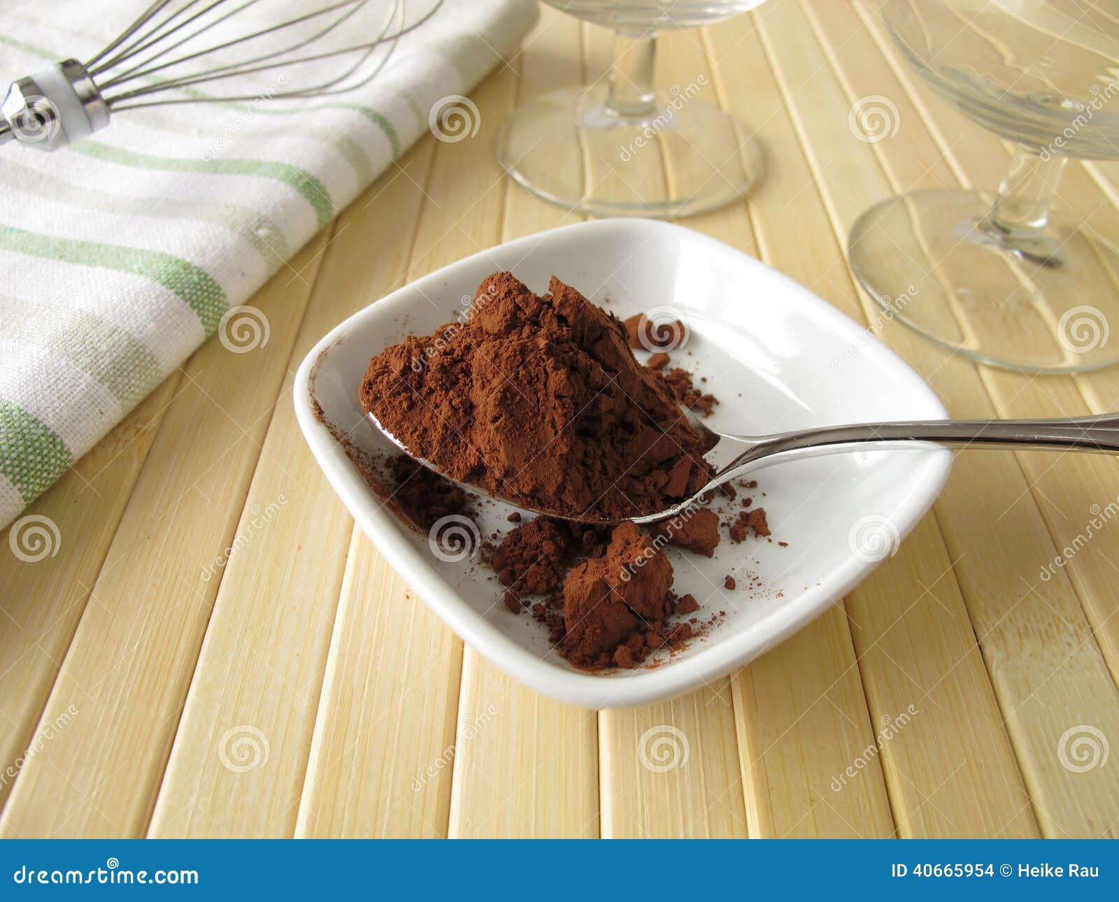Pure cocoa powder stock photo. Image of baking, chocolate - 40665954