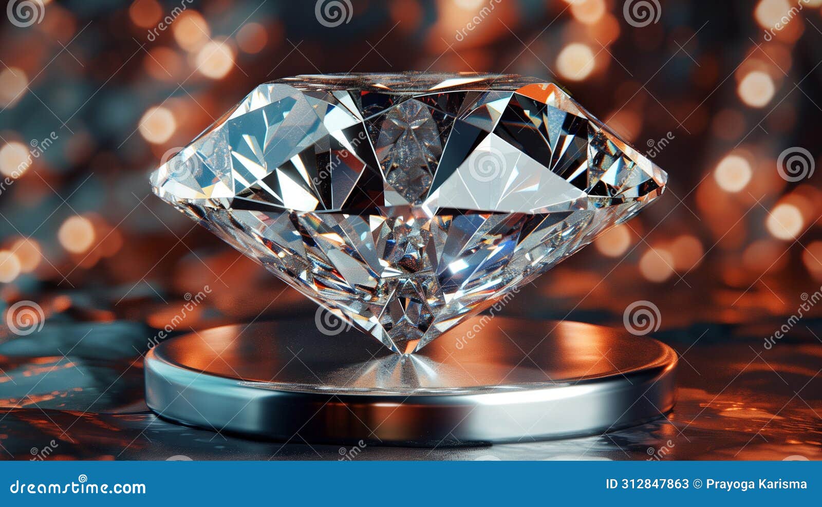Pure Diamond Background, Generative AI Stock Illustration ...