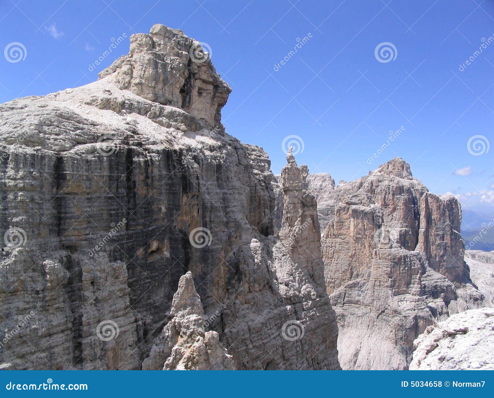 Pure dolomite cliffs stock photo. Image of cliffs, nature - 5034658