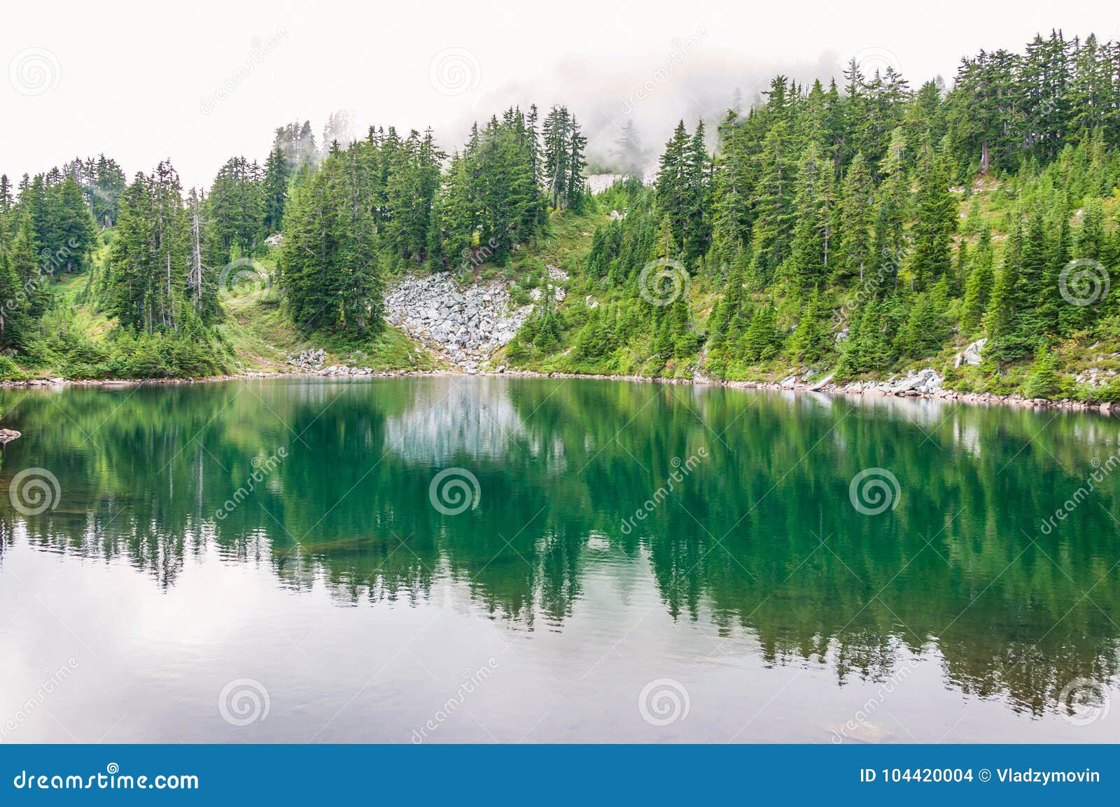 Mountain lake stock photo. Image of surrounded, area - 104420004