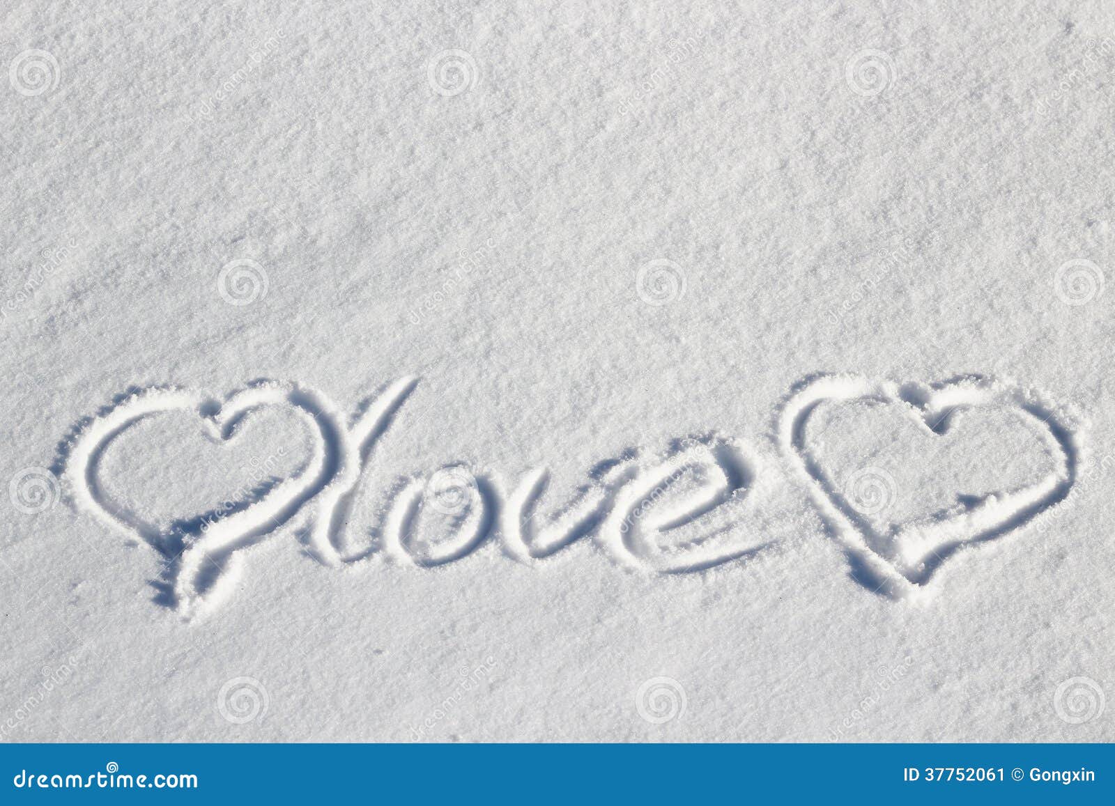 Pure love stock image. Image of snowflakes, pure, love - 37752061
