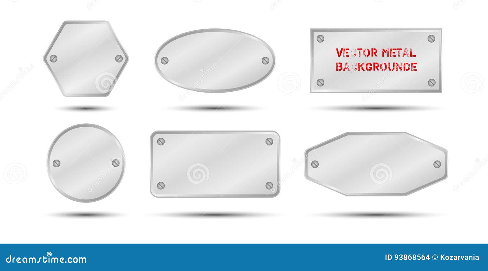 Pure metallic background stock vector. Illustration of solid - 93868564