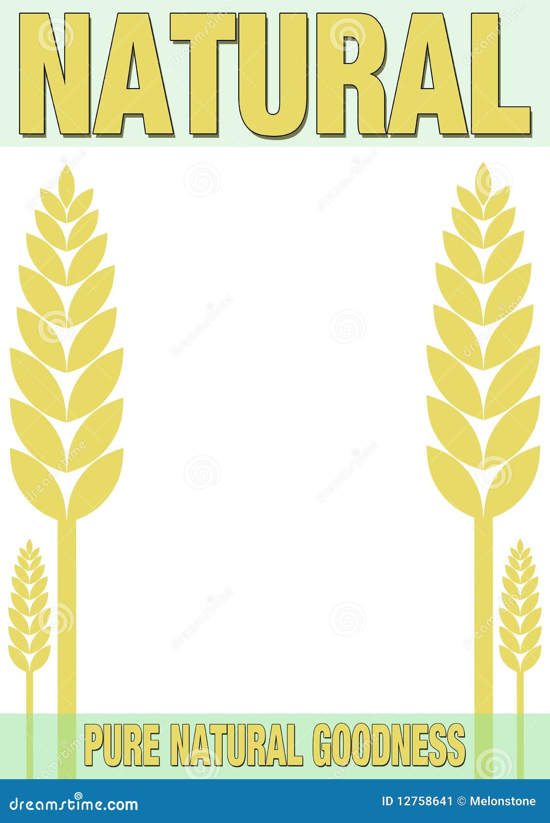 Pure natural goodness stock illustration. Illustration of food - 12758641