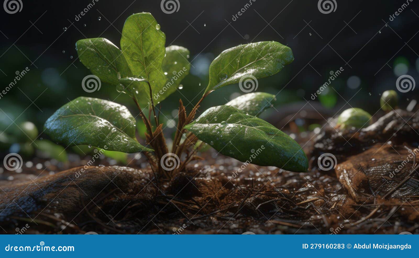 Pure Potential, Young Sprout, Endless Possibilities Stock Illustration ...