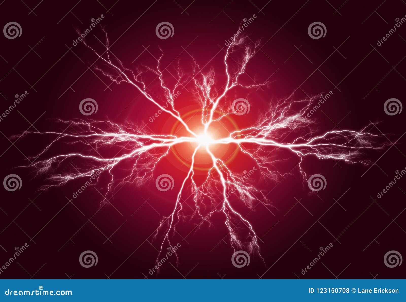 Pure Power and Electricity stock illustration. Illustration of ...