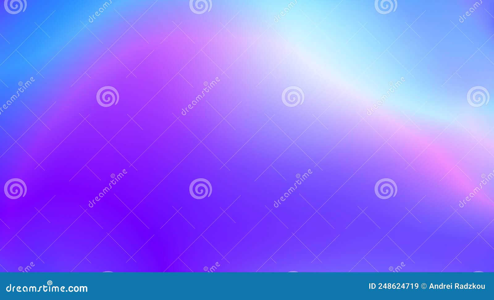 Radiance. Blurred Background With Neon Blue And Purple Color Spots ...