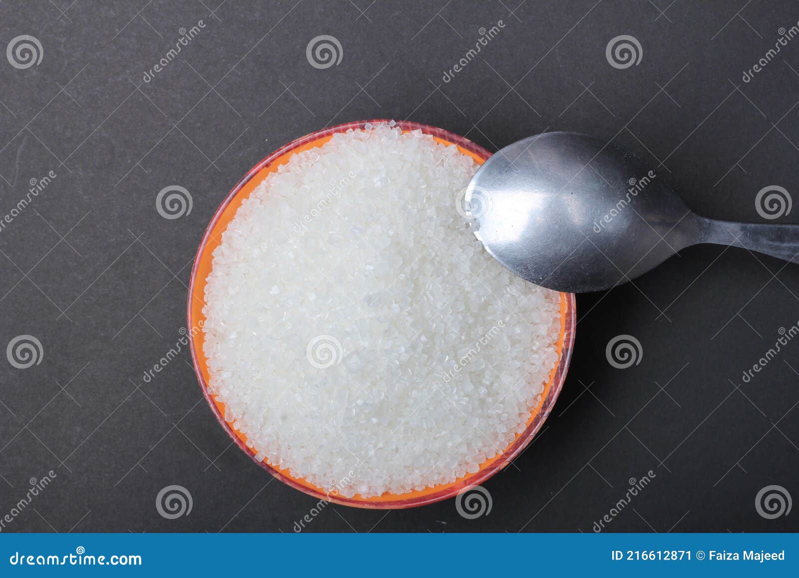 Pure Refined Sugar,granulated Real Sugar Stock Image - Image of sweet ...