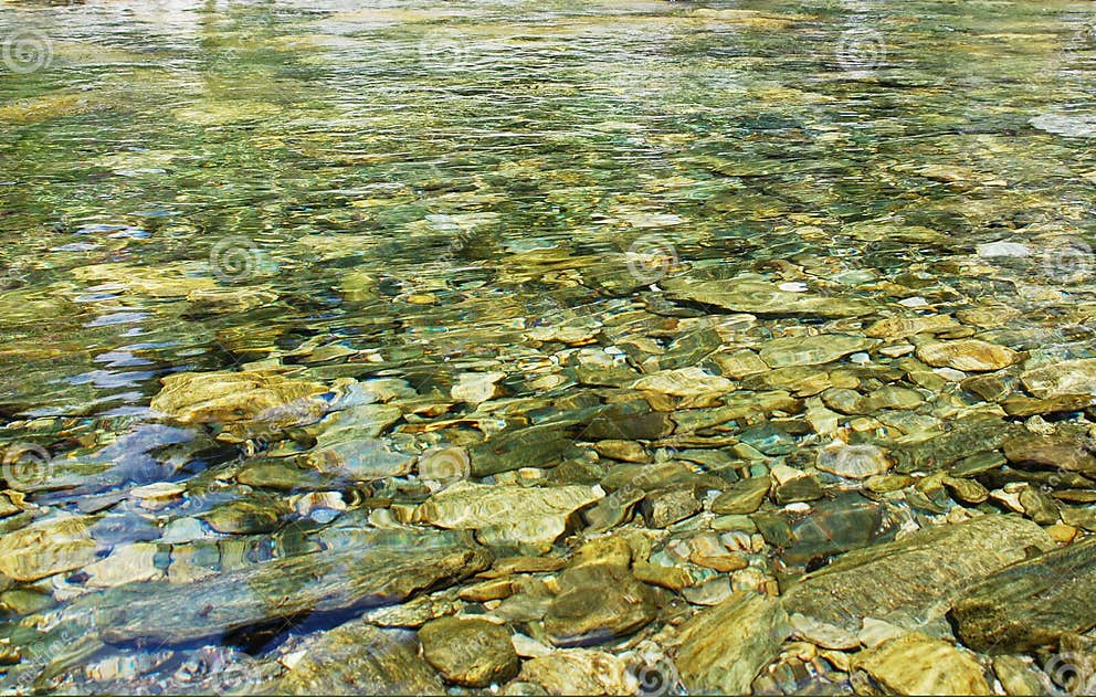 Pure river water stock image. Image of liquid, textured - 7784309