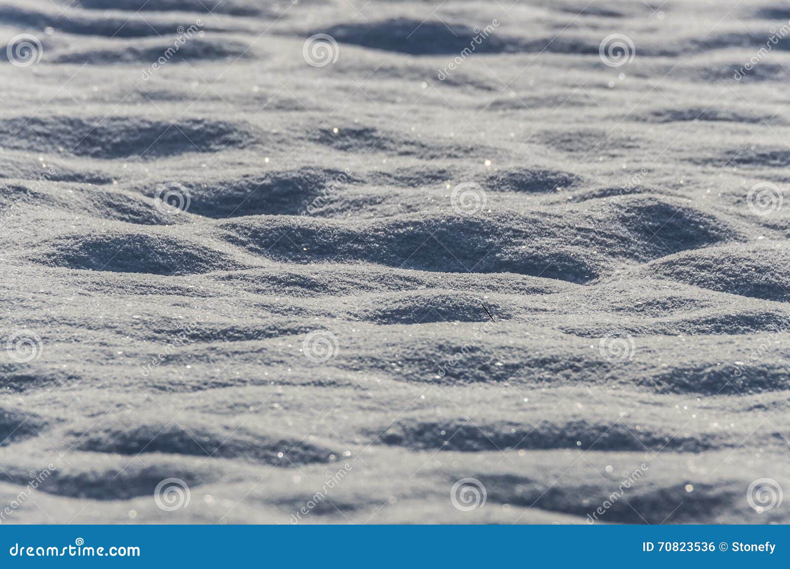 Pure soft snow stock photo. Image of blue, macro, pattern - 70823536